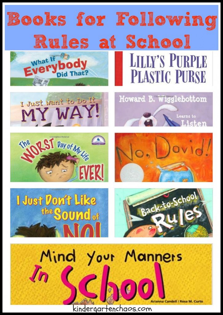 Books To Help Teach Classroom Rules And Procedures