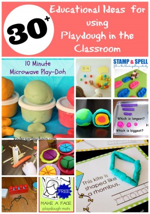 Educational Ideas for Using Playdough in the Classroom - Kindergarten Chaos