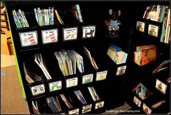 The Library Station in the Kindergarten Classroom - Kindergarten Chaos