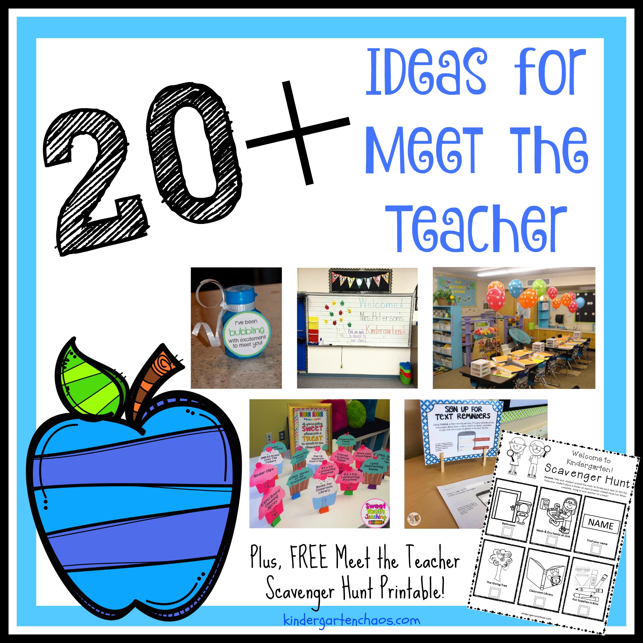 20 Fantastic Easy Ideas For Meet The Teacher Night 20 Fantastic Easy Ideas For Meet The Teacher Night