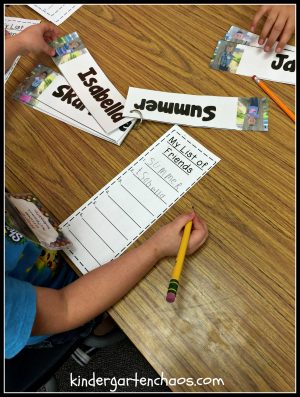 Teaching Kindergartners How to Write a Sentence