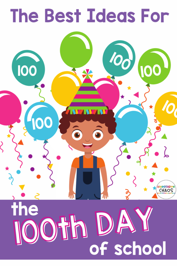 100th Day of School Ideas for the Kindergarten Classroom