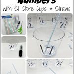 Building Teen Numbers with Dollar Store Cups & Straws ...