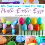 Plastic Easter Eggs - Kindergarten Chaos