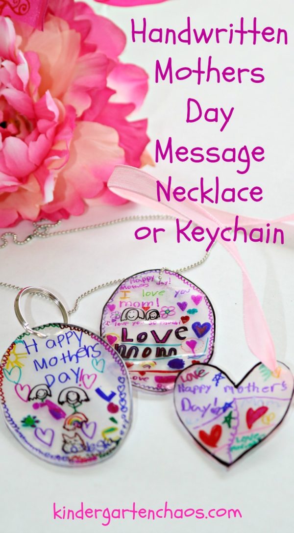 Mothers Day Necklace or Keychain