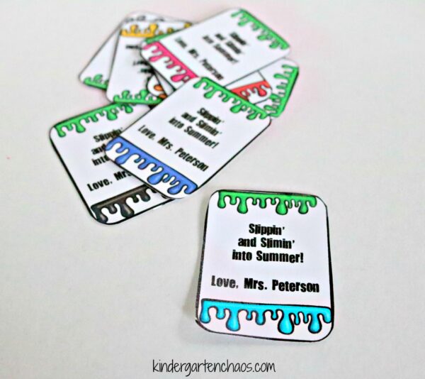 Simple Safe Slime Recipe For Teachers With Free Printable