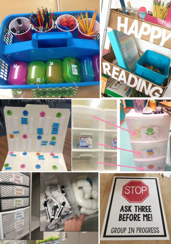 25+ Ideas For Organizing Guided Reading Supplies & Materials In The ...