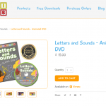 HeidiSongs Animated Alphabet & Sounds DVD - Kindergarten Chaos