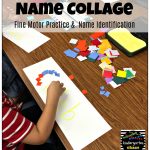 Name Collage Activity - kindergartenchaos.com - Kindergarten Chaos