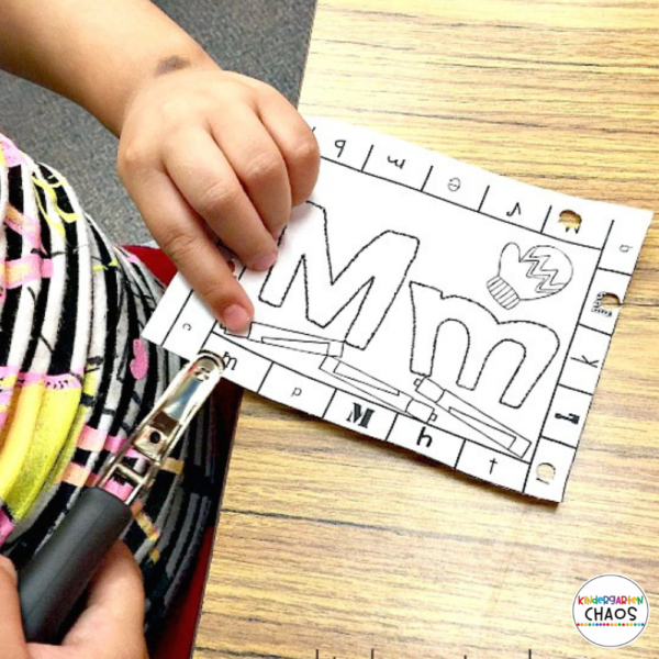 Teaching Kindergartners to Use the ABC Word Work Station
