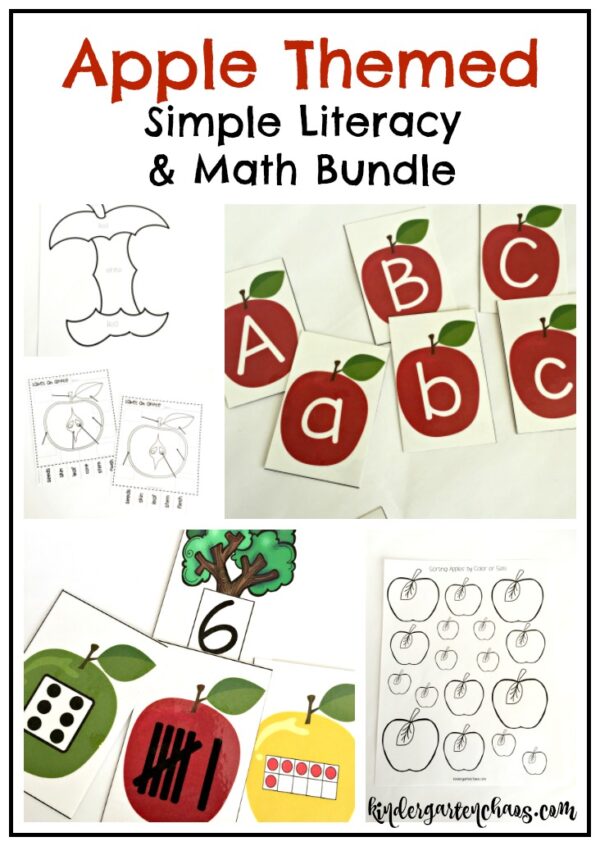 10 Activities for Apple in the Kindergarten Classroom