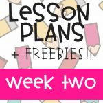 Lesson Plan Week 2 - Kindergarten Chaos