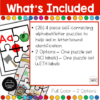 Alphabet Picture Puzzles for Beginning Sounds