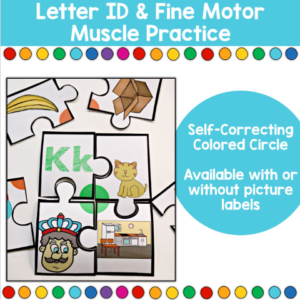 Alphabet Picture Puzzles for Beginning Sounds
