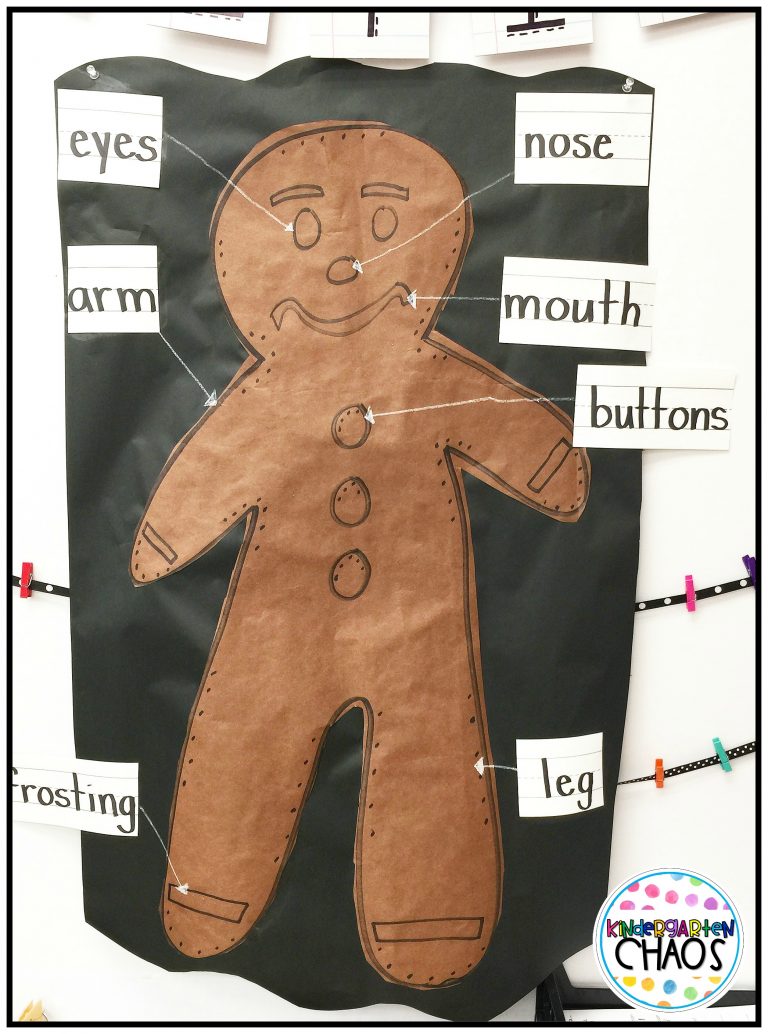 Gingerbread in the Kindergarten Classroom - Kindergarten Chaos ...