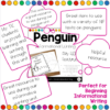 Penguin Informational Writing for Beginning Writers - Kindergarten Chaos