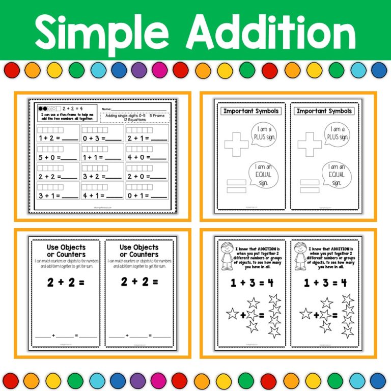 Teaching 8 Addition Strategies For Kindergarten - Kindergarten Chaos