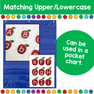 Apple Literacy and Math Activities Bundle