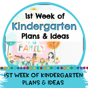 1st Week of Kindergarten Plans & Ideas - Kindergarten Chaos 1st Week of ...