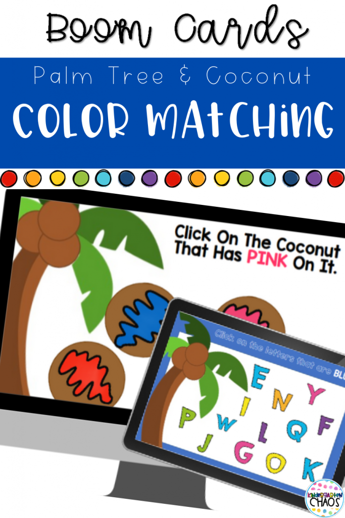 Palm-Tree-Color-Matching - Kindergarten Chaos