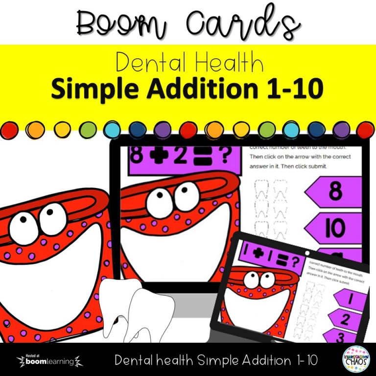 Parts of A Tooth Printable Craftivity For A Dental Health Unit
