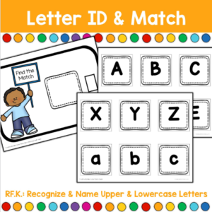 Individual Kindergarten Literacy Phonics Kits
