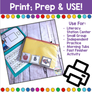 Individual Kindergarten Literacy Phonics Kits