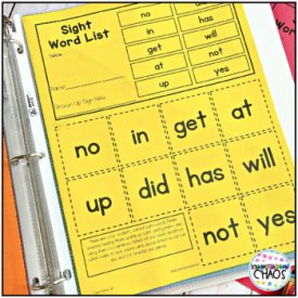 Sight Word Kit