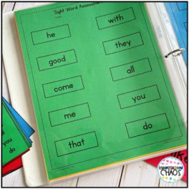 Sight Word Kit