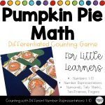 Free Printable Ordering Pumpkins For 1-12 - Kindergarten Chaos Ordering ...