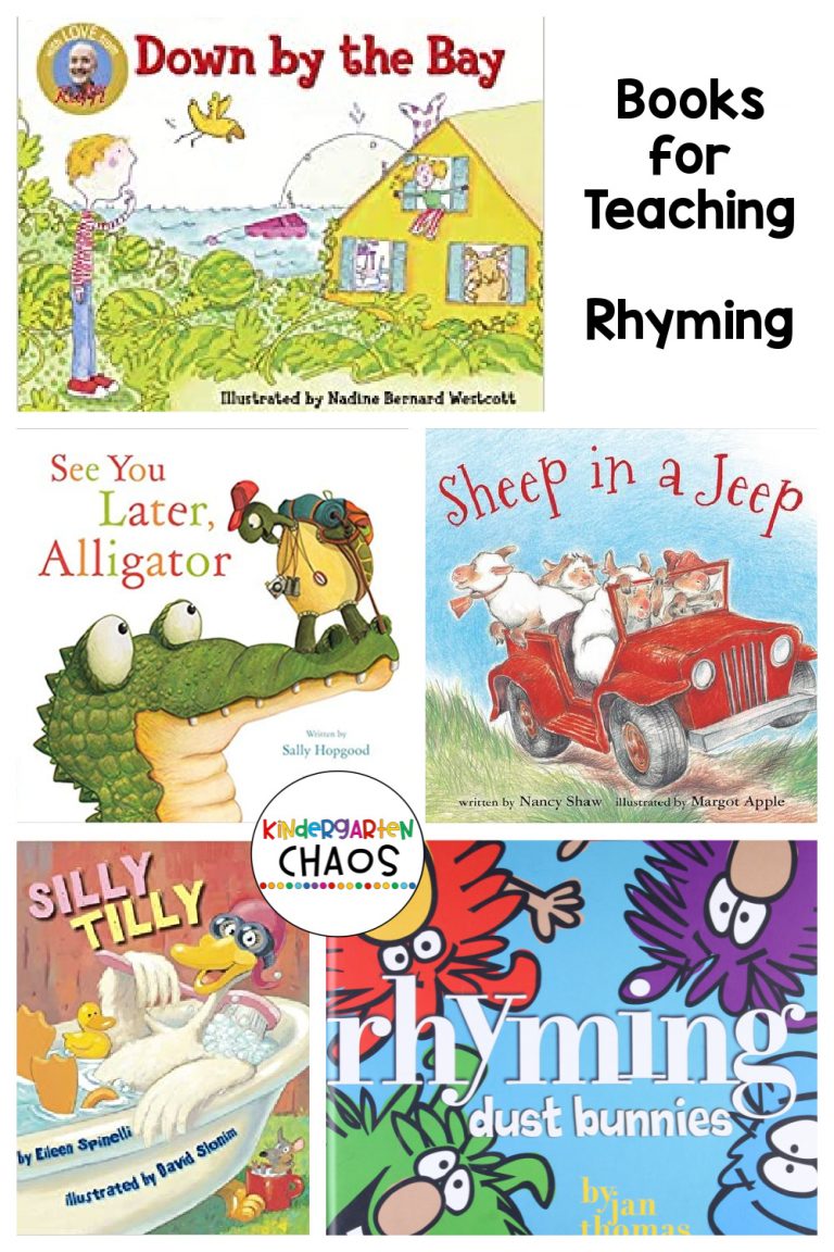 How to Teach Rhyming to Little Learners - Kindergarten Chaos
