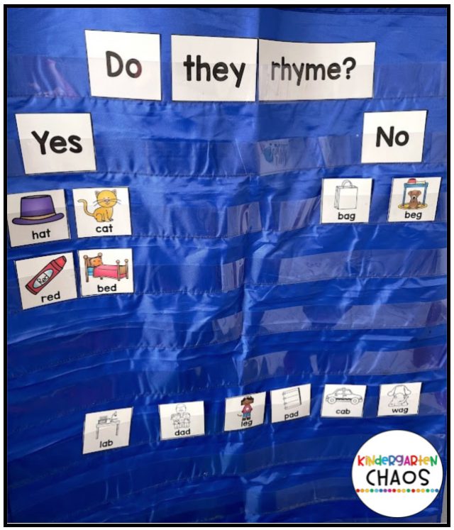 How to Teach Rhyming to Little Learners - Kindergarten Chaos