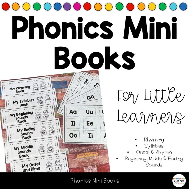 Phonics Mini Books