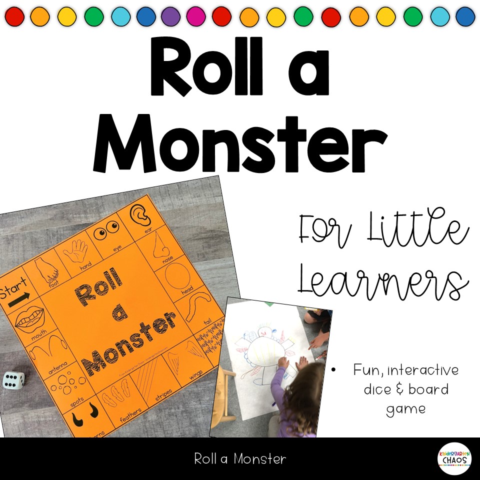 Roll-a-Monster-Square-Cover - Kindergarten Chaos