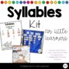 Syllables Kit - Anchor Chart - Practice Work - Phonological Awareness ...