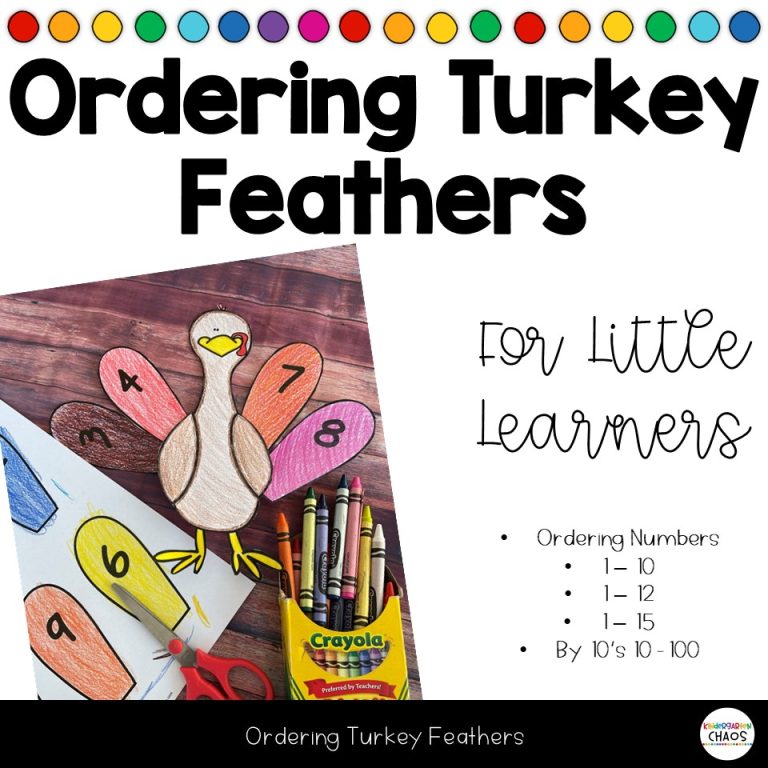 **FREE** Turkey and Thanksgiving Activities For Kindergarteners ...