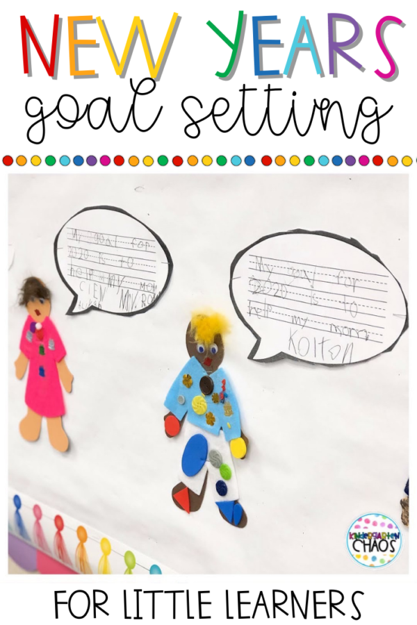 Goal Setting Activity - Kindergarten Chaos