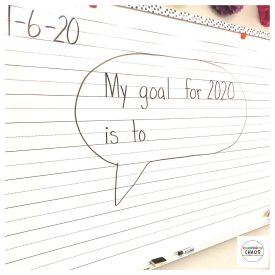 Goal Setting Activity - Kindergarten Chaos