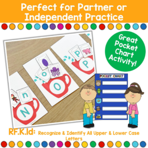 Hot Cocoa Phonics Matching Activity - Kindergarten Chaos
