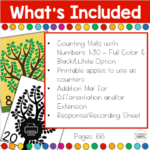 Count & Match Apples 1-30 Counting and Addition Math Tubs