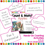 Count & Match Apples 1-30 Counting and Addition Math Tubs