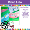 Count & Match Butterflies 1-30 Counting and Addition Math Tubs Spring