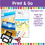Count & Match Sea Shell 1-30 Counting and Addition Math Tubs