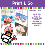 Count & Match Number Sense 1 - 30 Monthly Bundle + Addition Mat