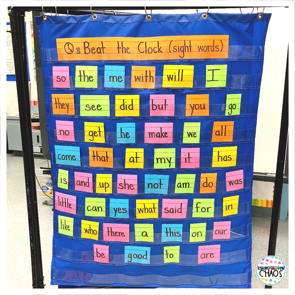 Beat The Clock Game For Kindergarten Kindergarten Chaos Beat The Clock Game For Kindergarten Kindergarten Chaos