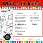 Gingerbread Literacy and Math Bundle