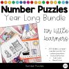 Editable Number Sequence Puzzles | Ordering Numbers | Number ID ...