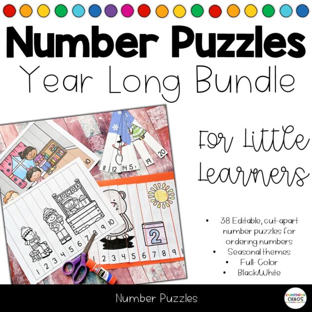 Teen Number Activities For Little Learners - Kindergarten Chaos