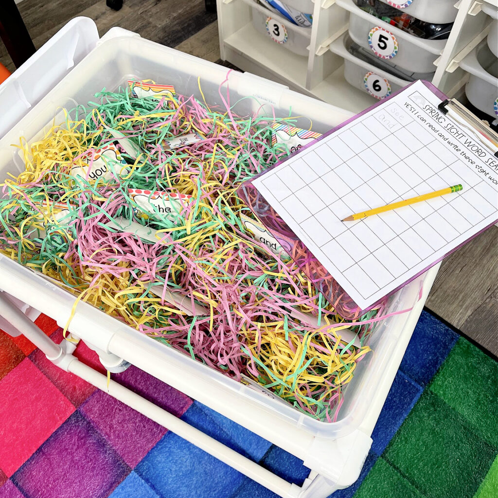 Hands-On Sight Word Activities For Little Learners - Kindergarten Chaos