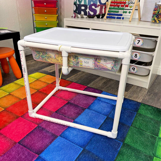 Sensory Table Bin Instructions to Build your Own from Kindergarten ...